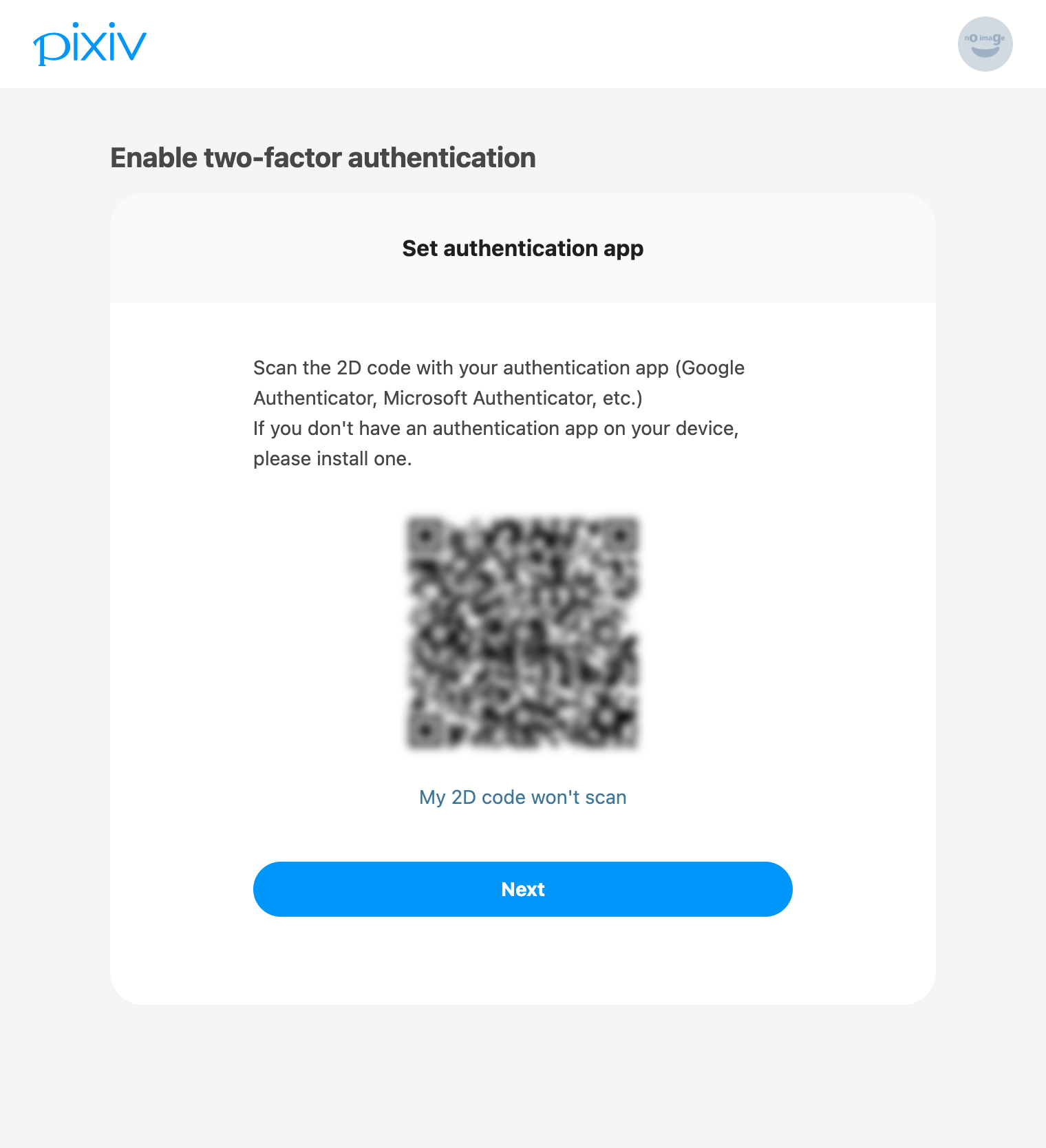 How do I set two-factor authentication using an authentication app ...